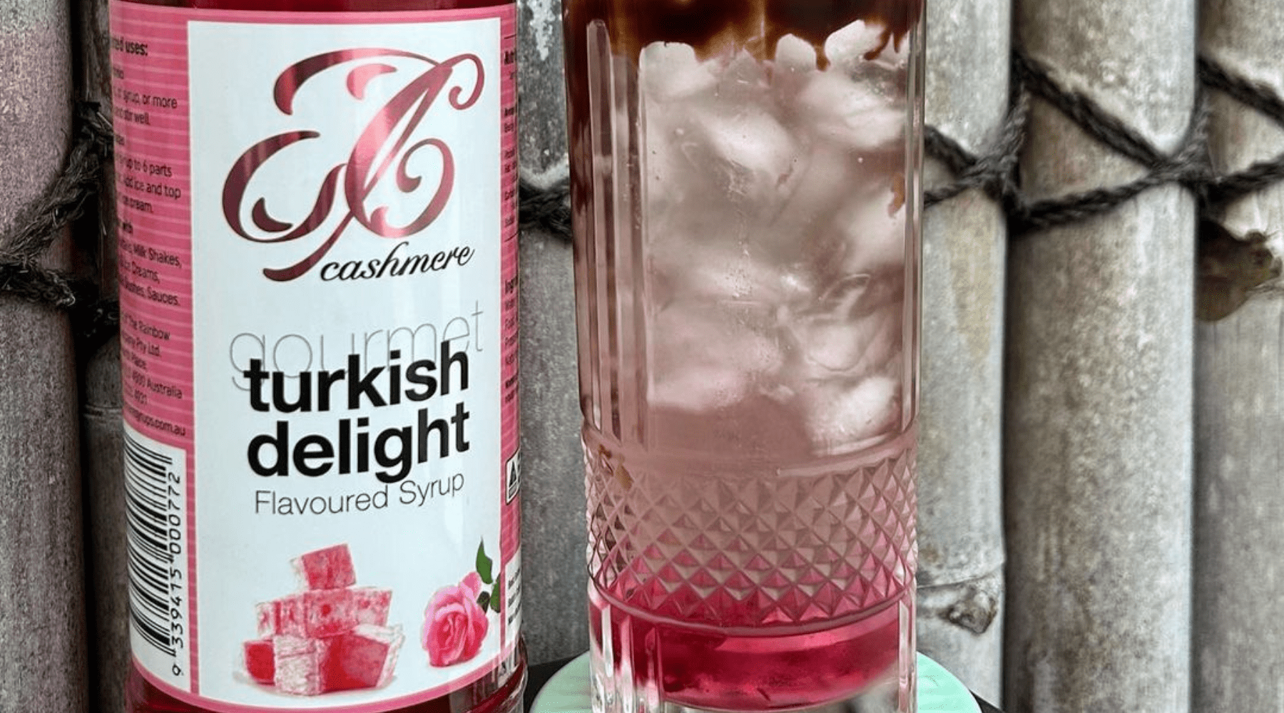 Sparkling Elegance: Turkish Delight Fizz – Cashmere Syrups