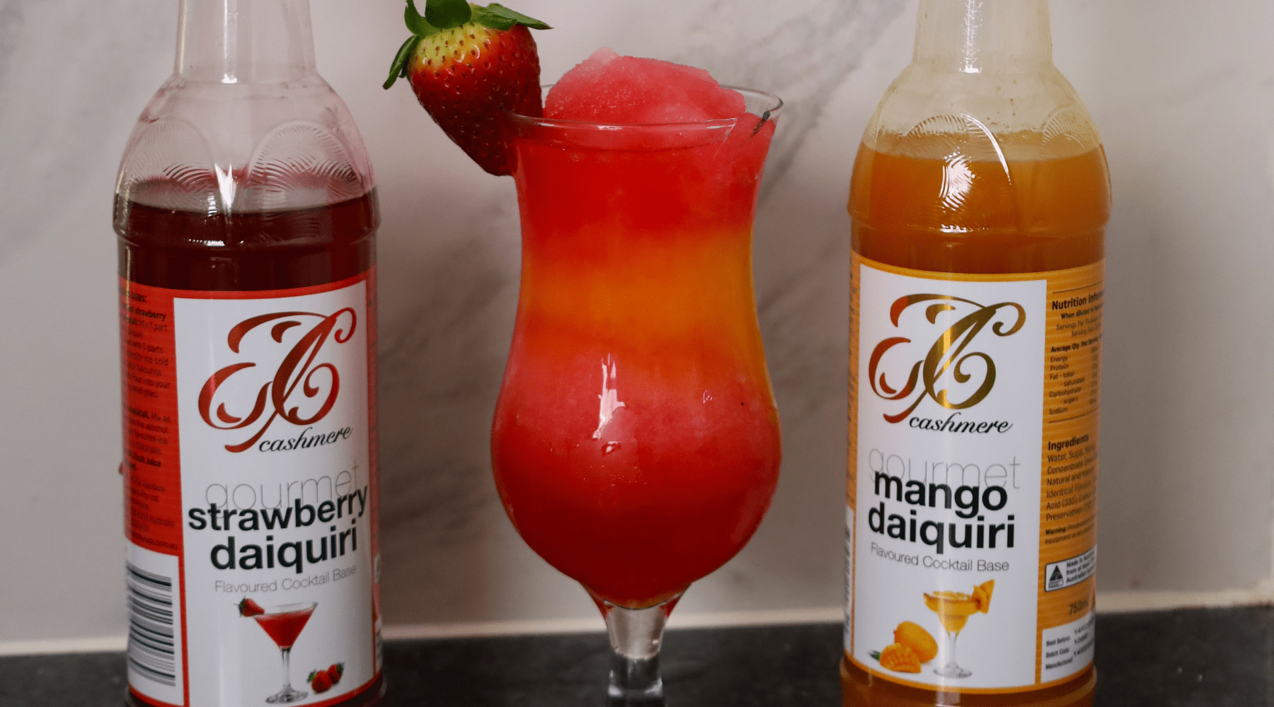 Frozen Layered Daiquiri Recipe – Cashmere Syrups
