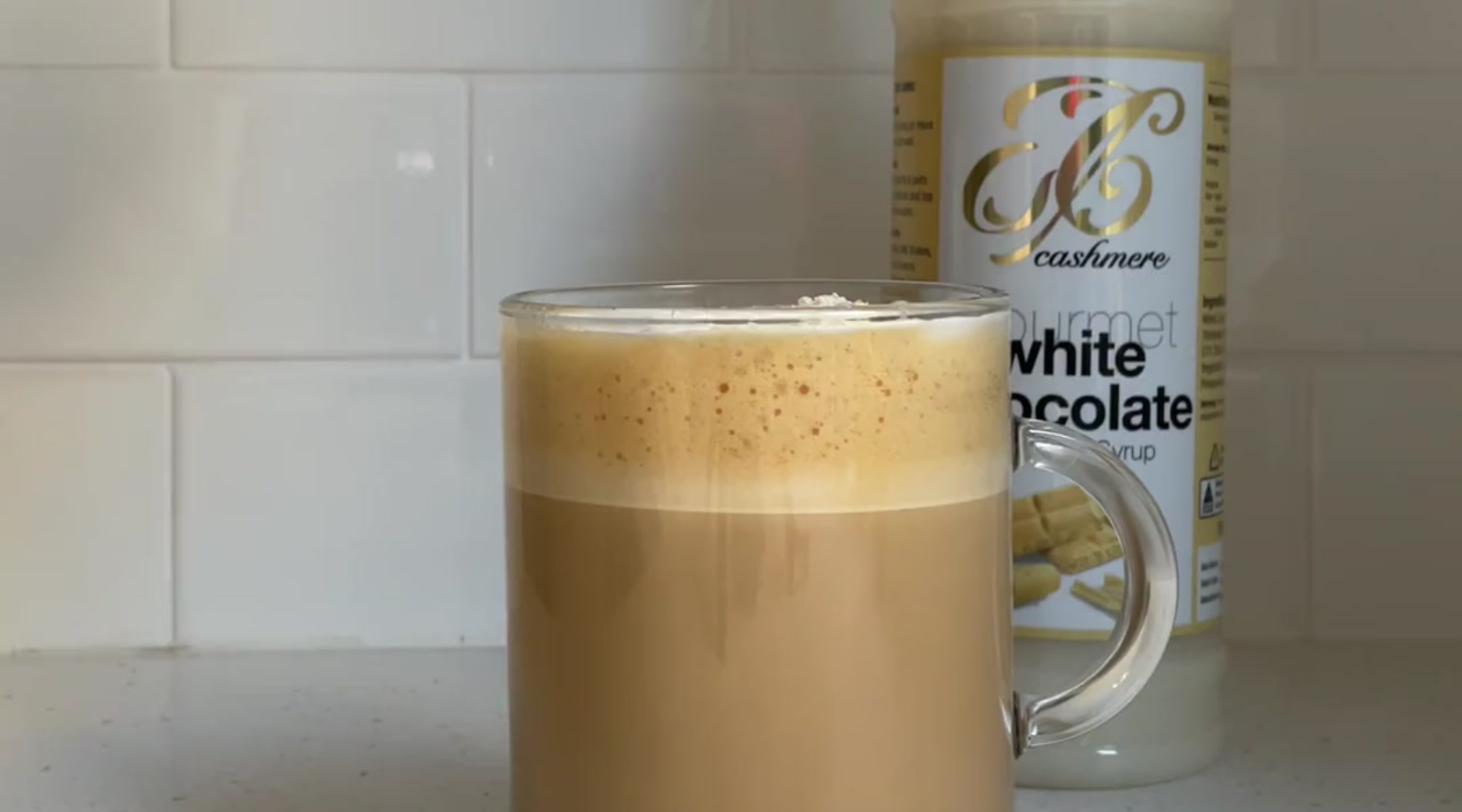 Heavenly White Chocolate Mocha Recipe – Cashmere Syrups