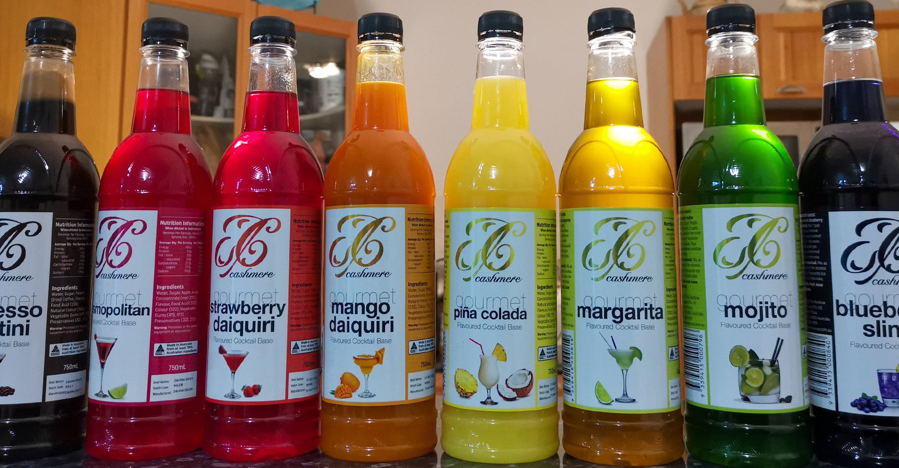 Buy Cocktail Mixers Online | Cashmere Syrups