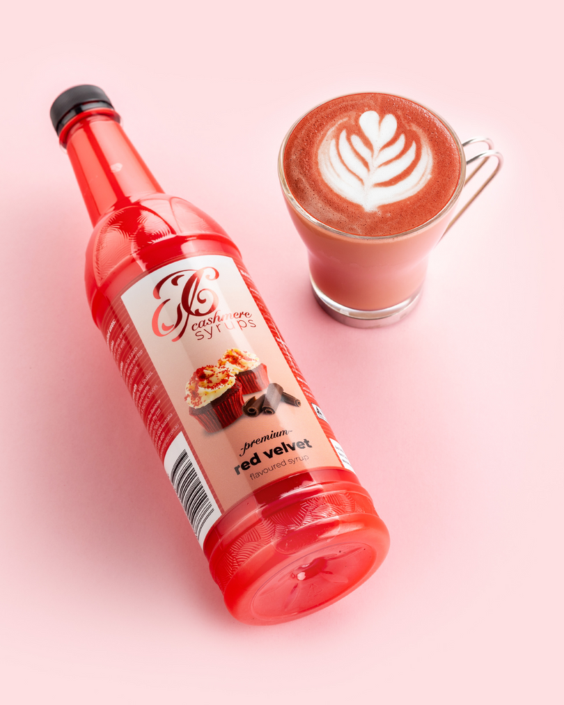 Buy Red Velvet Coffee Syrup – Sweet Decadence – Cashmere Syrups
