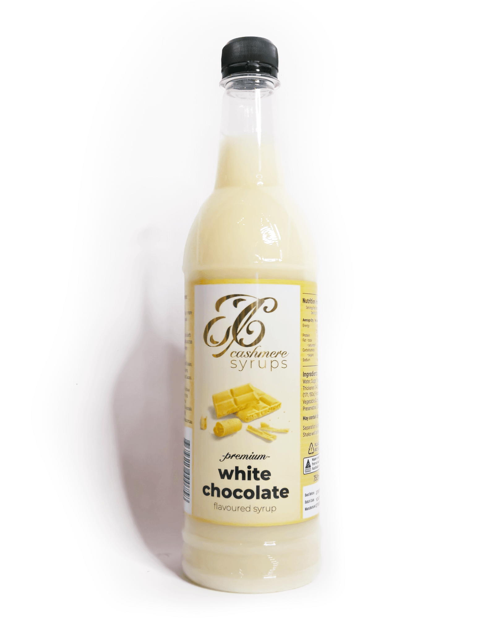 White Chocolate Coffee Syrup – Cashmere Syrups
