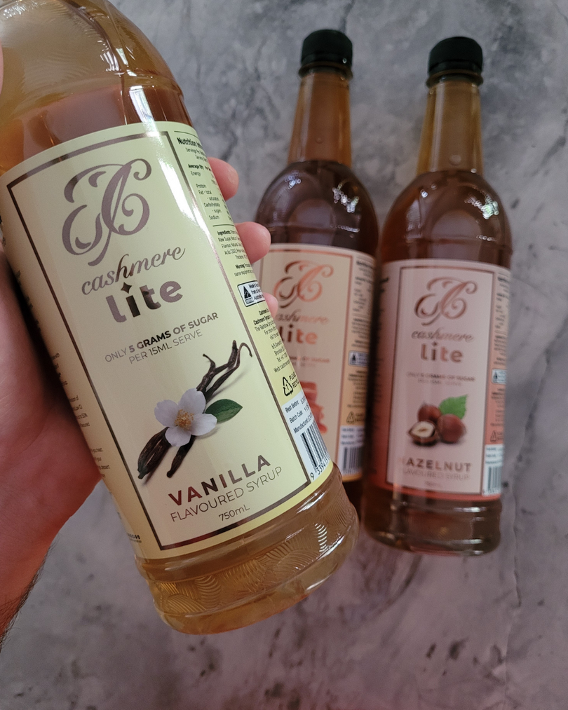 Cashmere Lite Vanilla Flavoured Syrup - LOW SUGAR | Cashmere Syrups