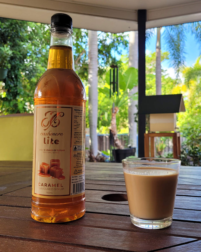 Low Sugar Caramel Syrup | Cashmere Lite Syrups – Cashmere Syrups